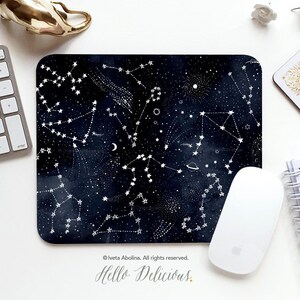 Mouse Pad Star Constellation Mouse Pad Star Mouse Pad Office | Etsy