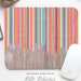 Mouse Pad Striped Mouse Pad Faux Wood Mouse Pad Office Mouse - Etsy