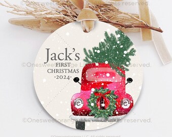 Triplet's First Christmas Baby's First Christmas Ornament First ...