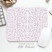 Mouse Pad Lilac Lace Mouse Pad Floral Mouse Pad Office Mouse - Etsy
