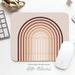 Line Art Mouse Pad Minimalist Mouse Pad Arches Mouse Pad Christmas Gift ...