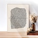 Pebbles Minimalist Art Line Art Poster Line Drawing Print Line Art ...