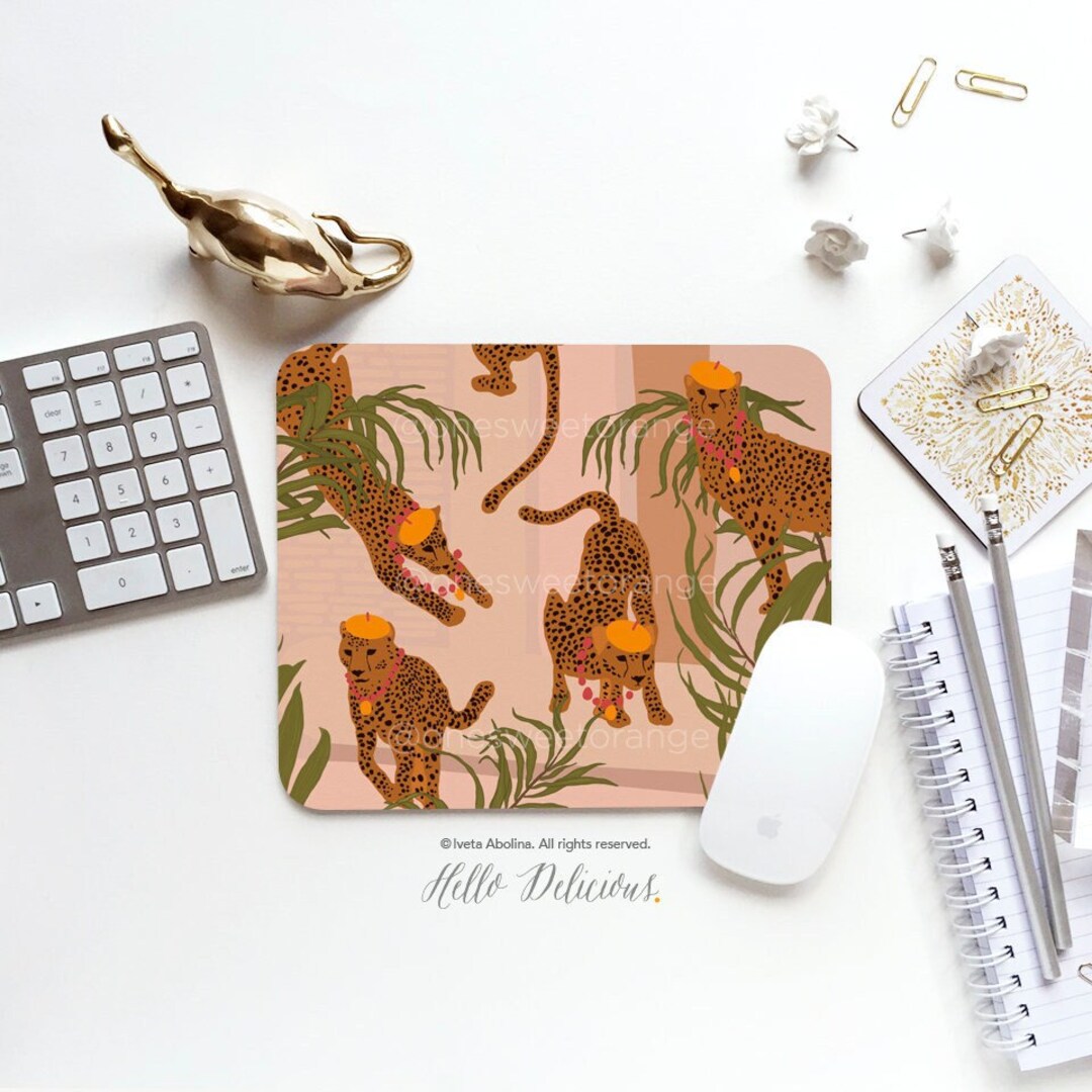 Cheetah Mouse Pad Mouse Pad Cheetah Mouse Pad Office Mouse Pad ...