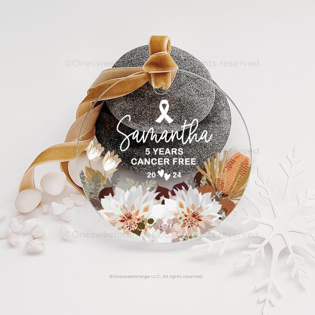 Cancer Free Gift Acrylic Custom Cancer Gift Breast Cancer Survivor Gift ...