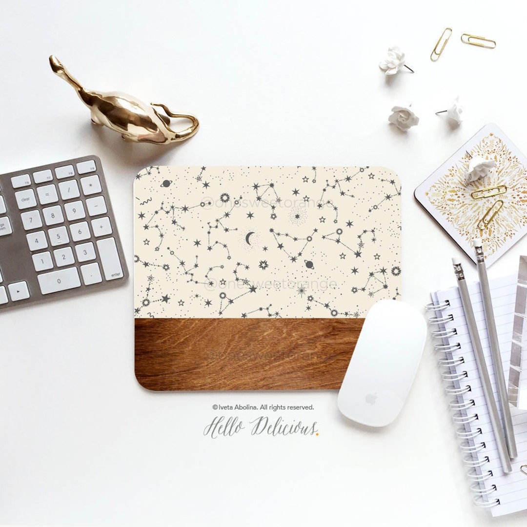 Mouse Pad Star Constellation Mouse Pad Star Mouse Pad Office Mouse Pad ...