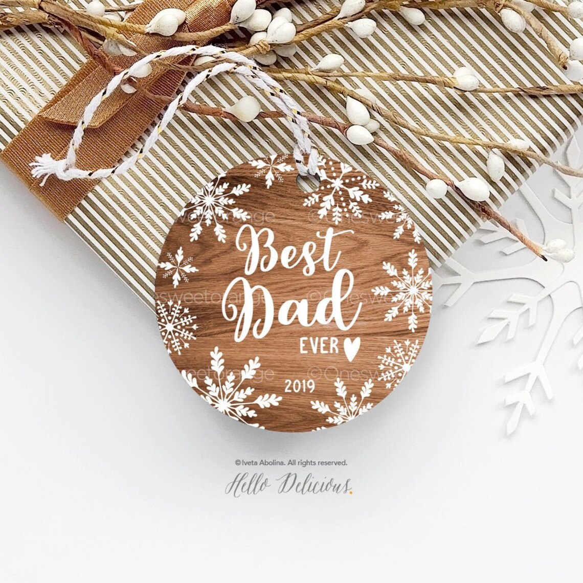 Best Dad Ever Christmas Gift Christmas Gifts for Dad - Etsy