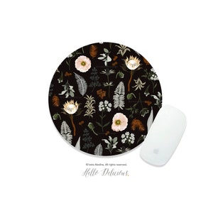 Mouse Pad Fern Mouse Pad Fall Floral Mouse Pad Office Mouse Pad ...