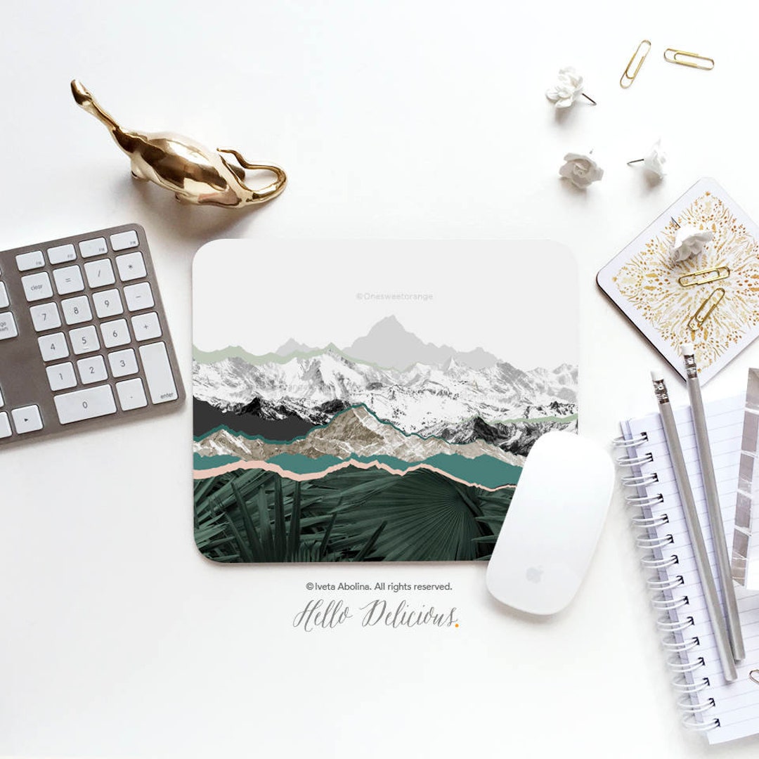 Mouse Pad Mountains Mouse Pad Mountain Mouse Pad Office Mouse - Etsy