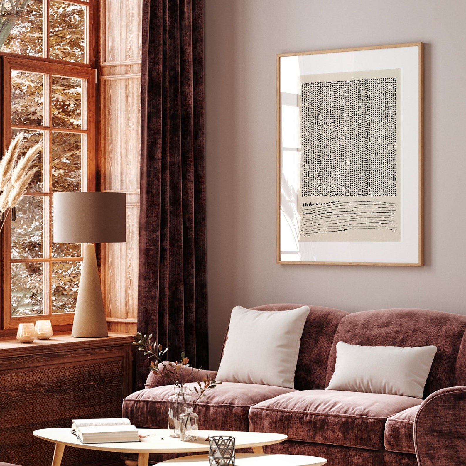 Geometric Abstract Art Line Art Poster Line Drawing Print Line - Etsy