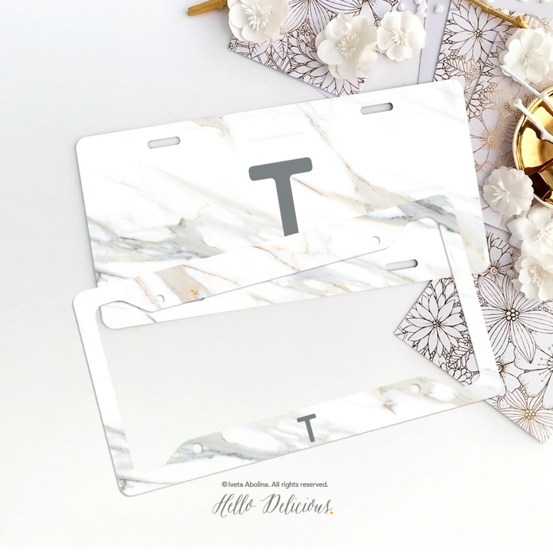 Personalized Car License Plate Monogrammed License Plate - Etsy