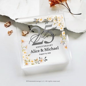 Personalized Gift Plaque Celebration Gift Panel Personalized Wedding ...