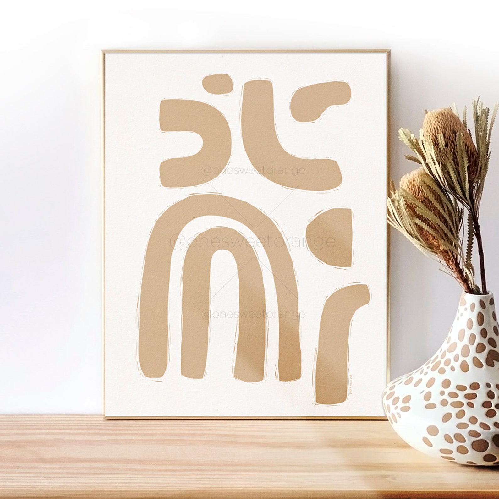 Geometric Minimalist Art Line Art Poster Line Drawing Print Line Art ...