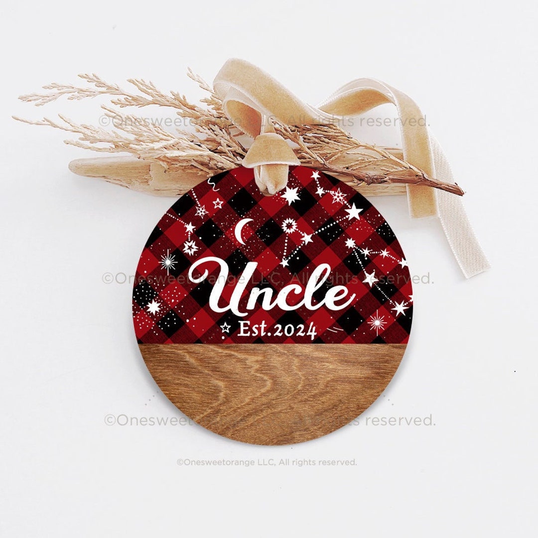 Uncle Christmas Ornament Star Constellations Uncle Gift New Uncle Gift ...