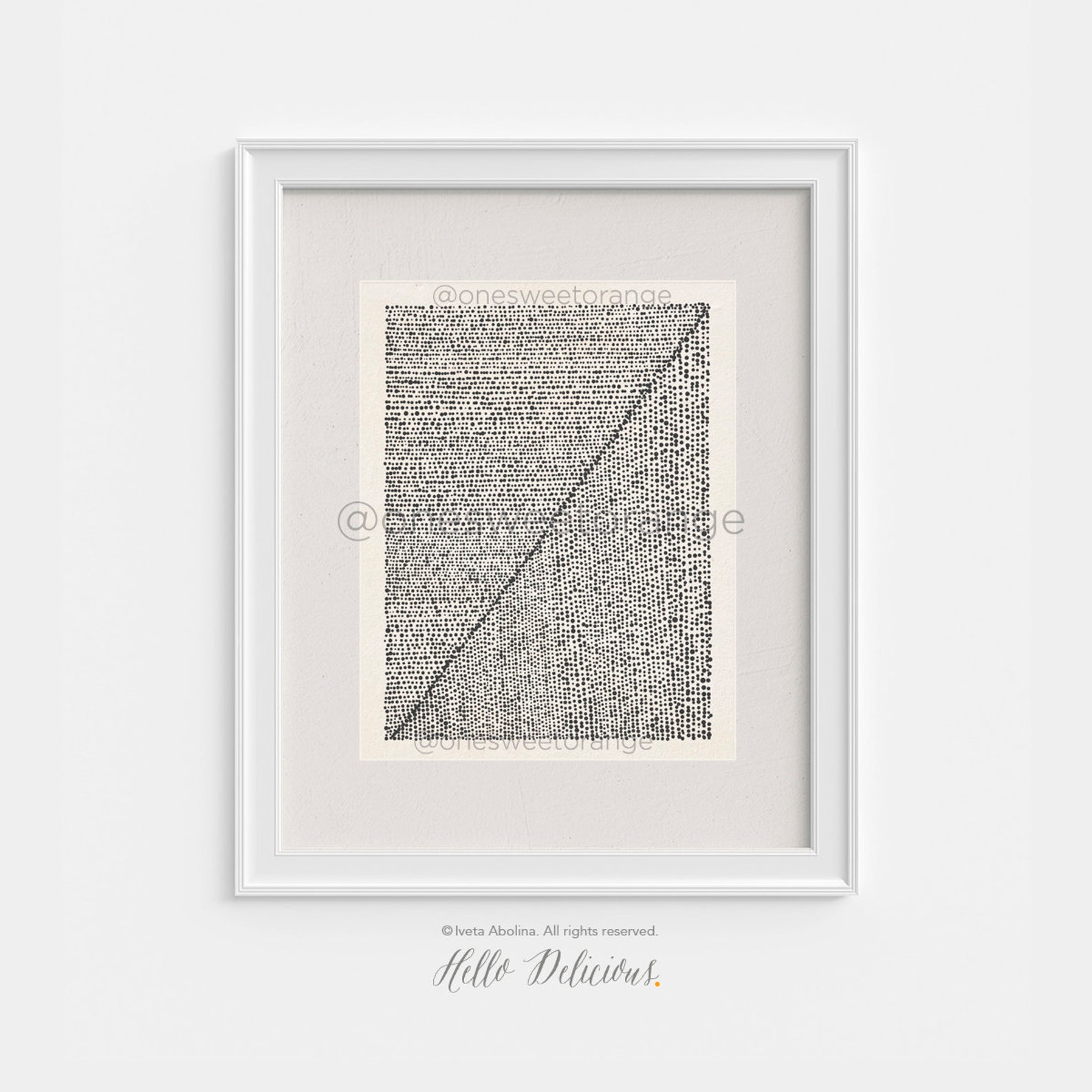 Dotted Minimalist Art Line Art Poster Line Drawing Print Line Art ...