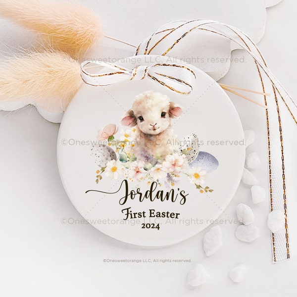 Porcelain Easter Ornament - Etsy