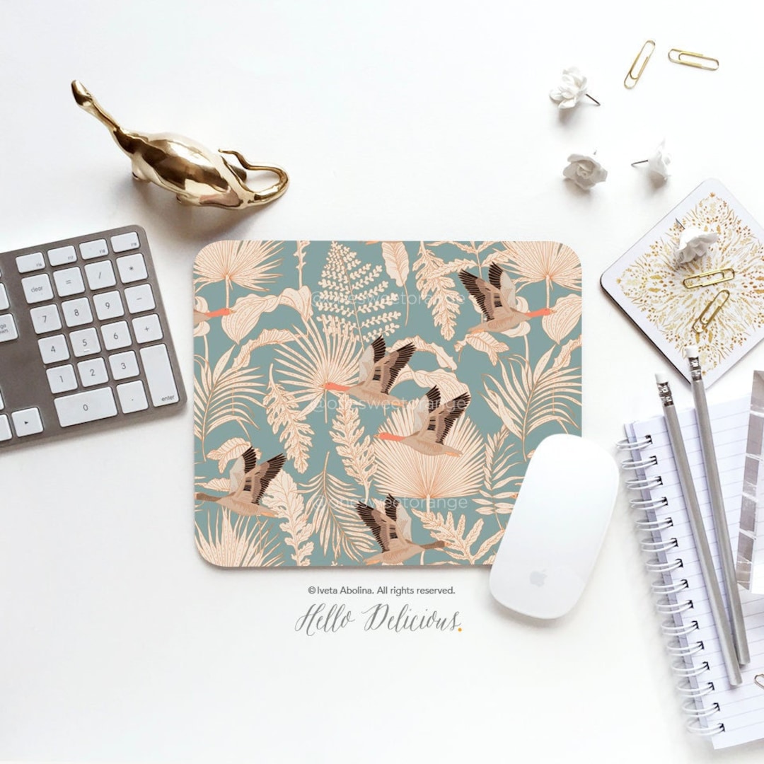 Mouse Pad Geese Tropical Mouse Pad Tropical Mouse Pad Office - Etsy
