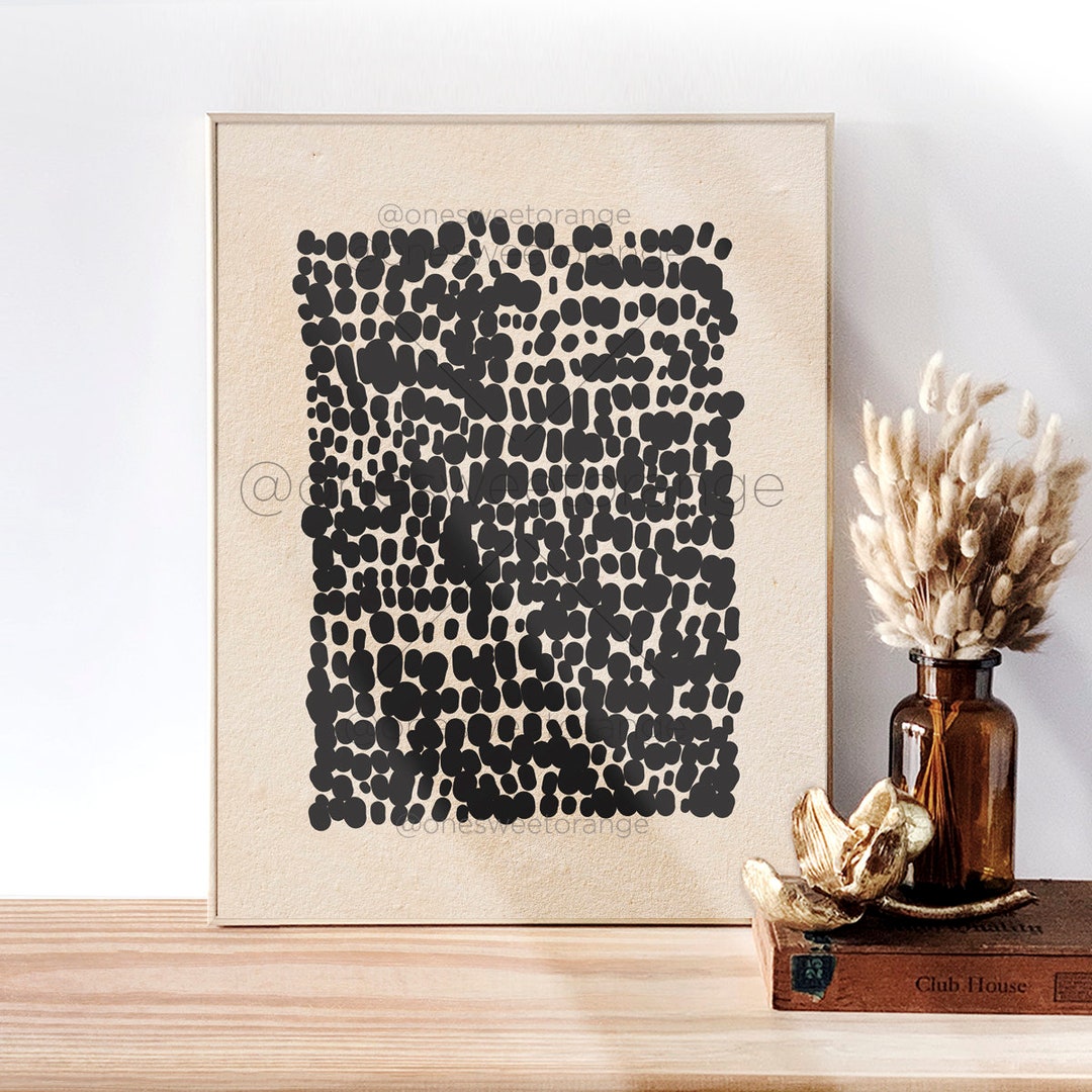 Geometric Minimalist Art Line Art Poster Line Drawing Print Line Art ...