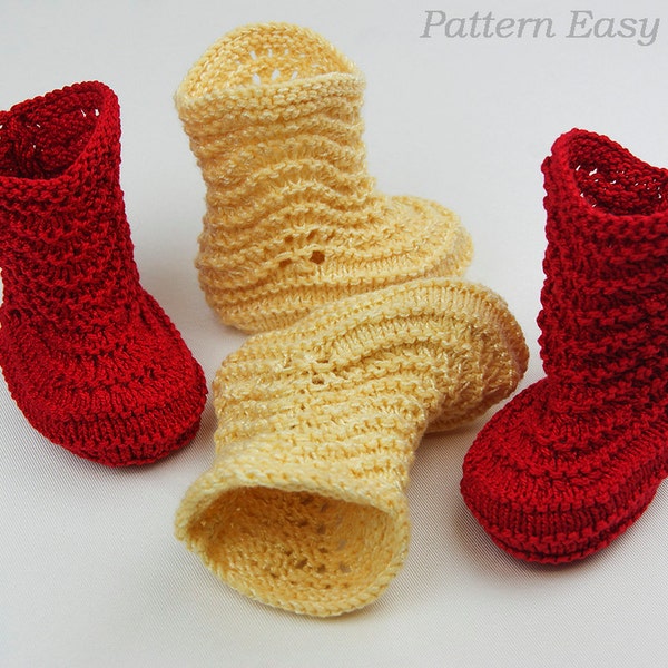 Baby Booties Pattern - Etsy
