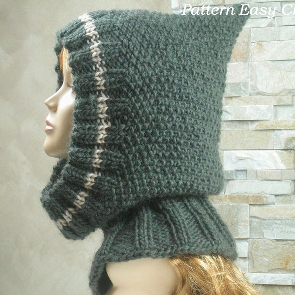 Knitted Hood Pattern - Etsy