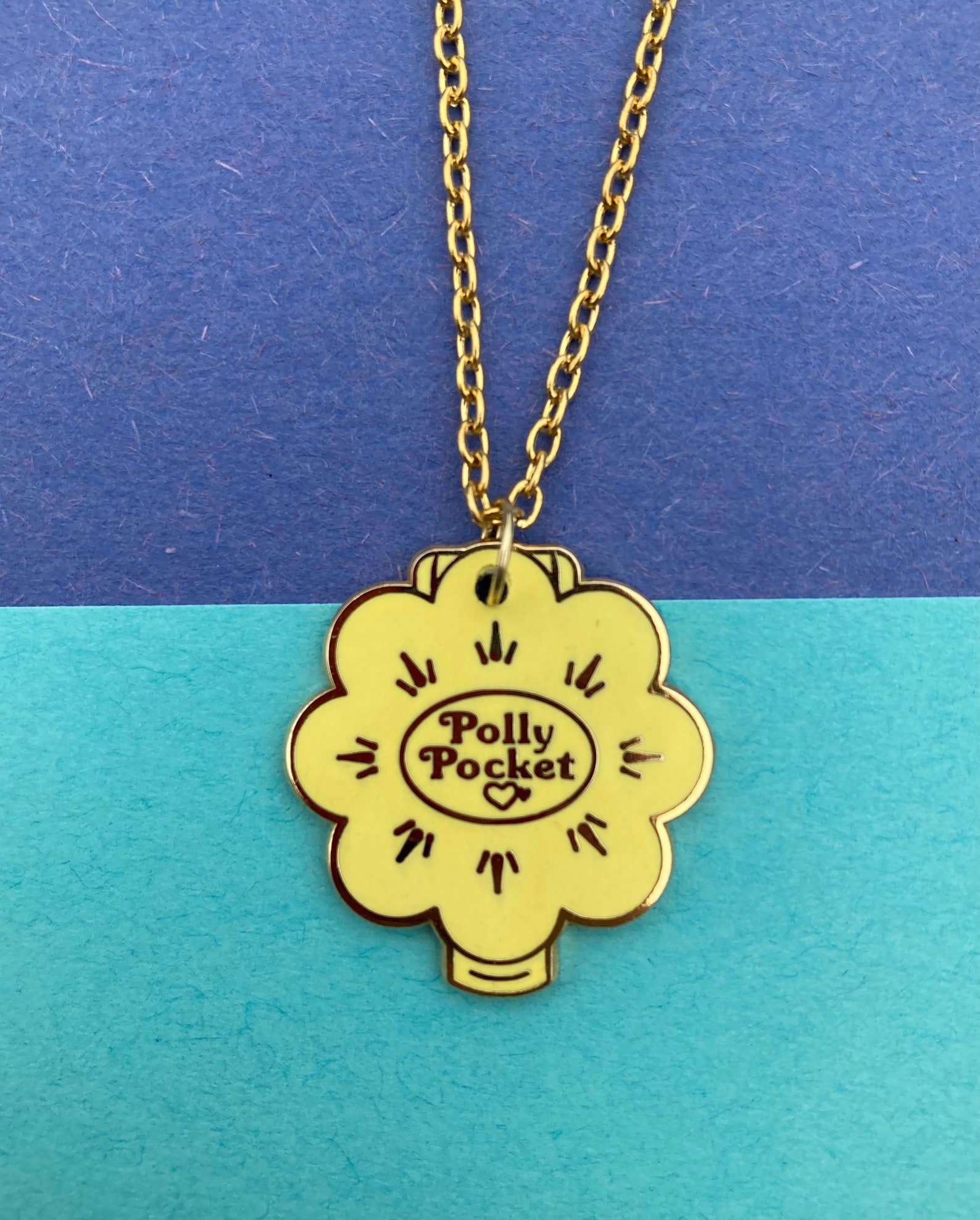 Polly Pocket Star and Flower Necklaces | Etsy