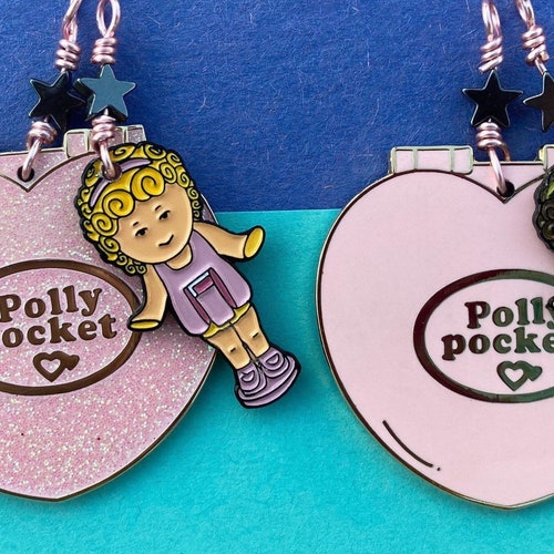 POLLY POCKET Heart Hard Enamel PIN Toys Pins Polly Pocket - Etsy