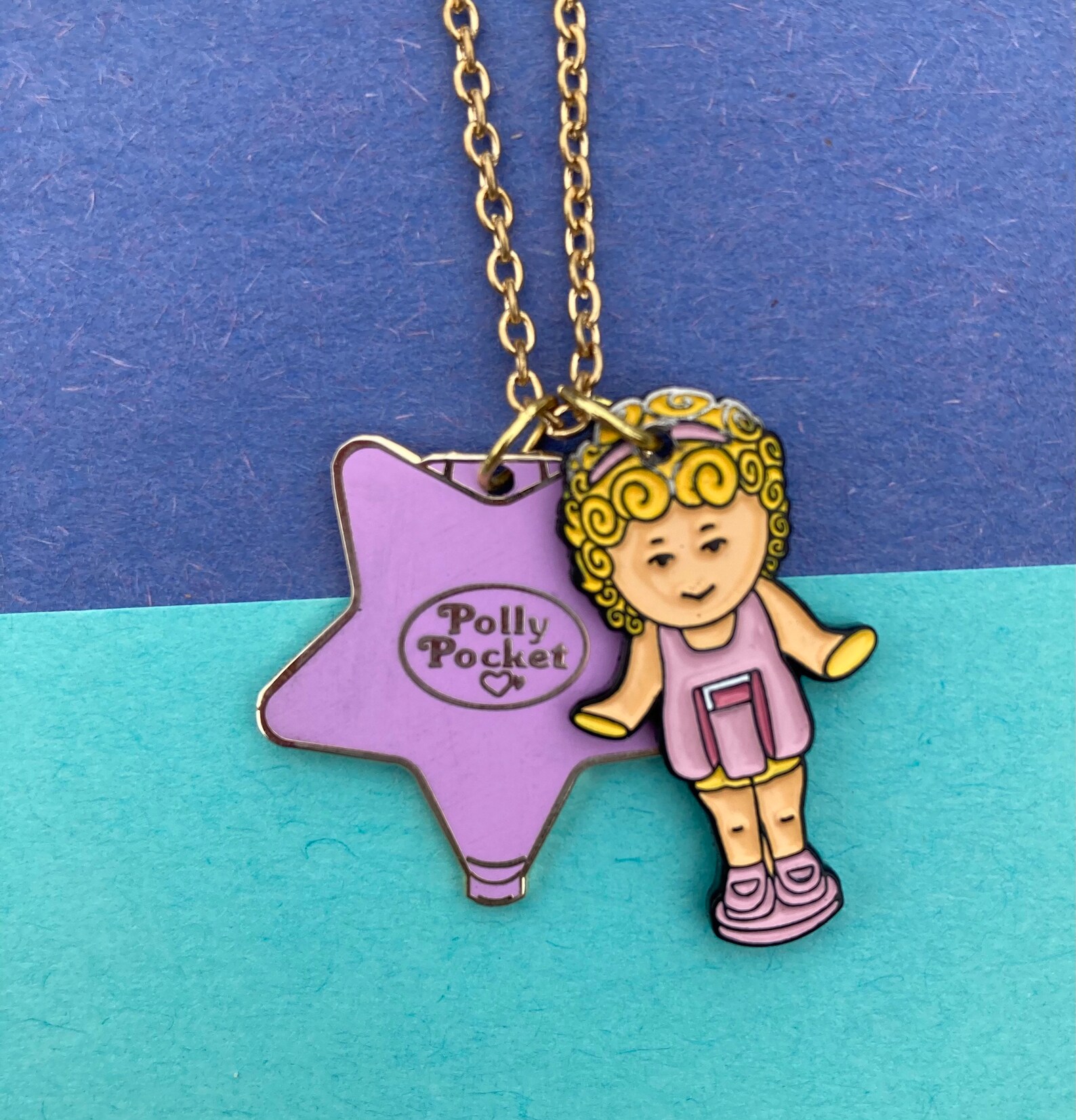Polly Pocket Star and Flower Necklaces | Etsy
