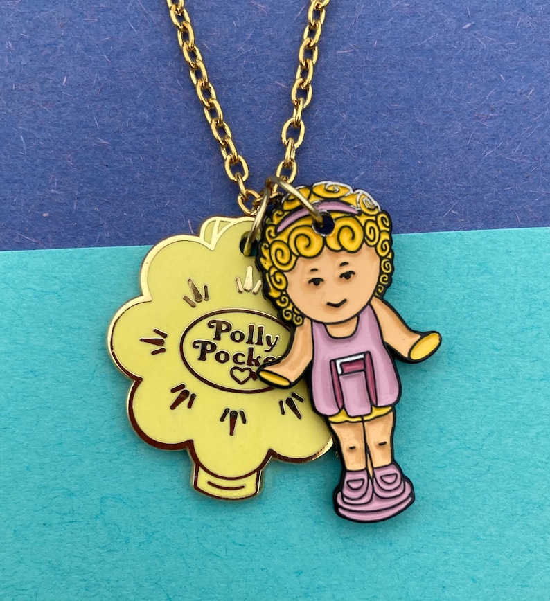 Polly Pocket Star and Flower Necklaces | Etsy