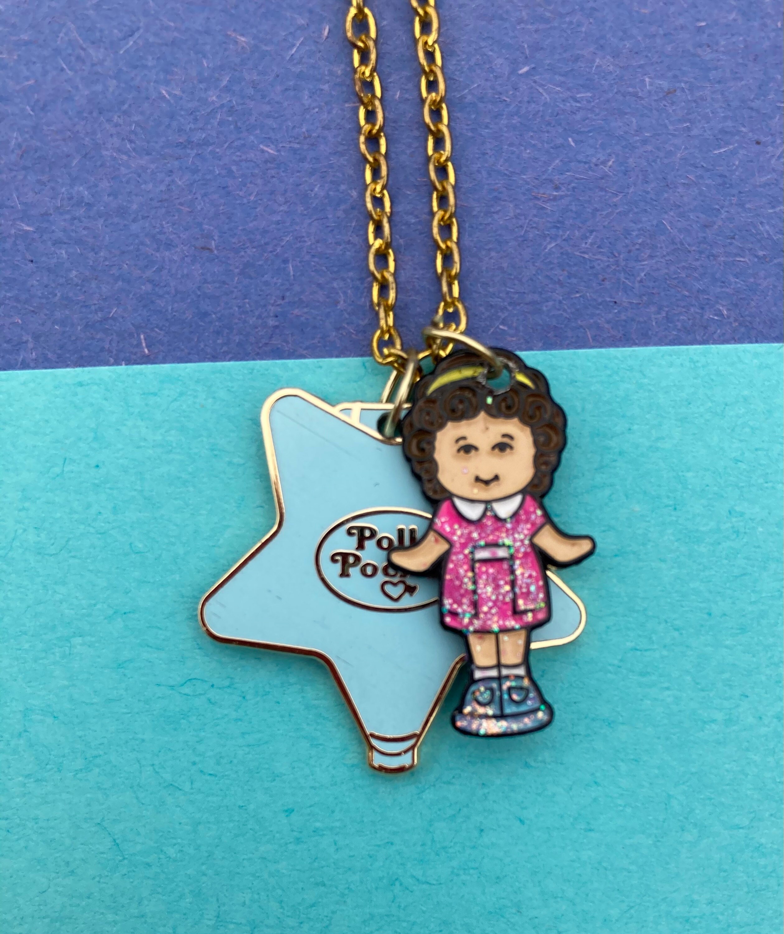 Polly Pocket Star and Flower Necklaces | Etsy