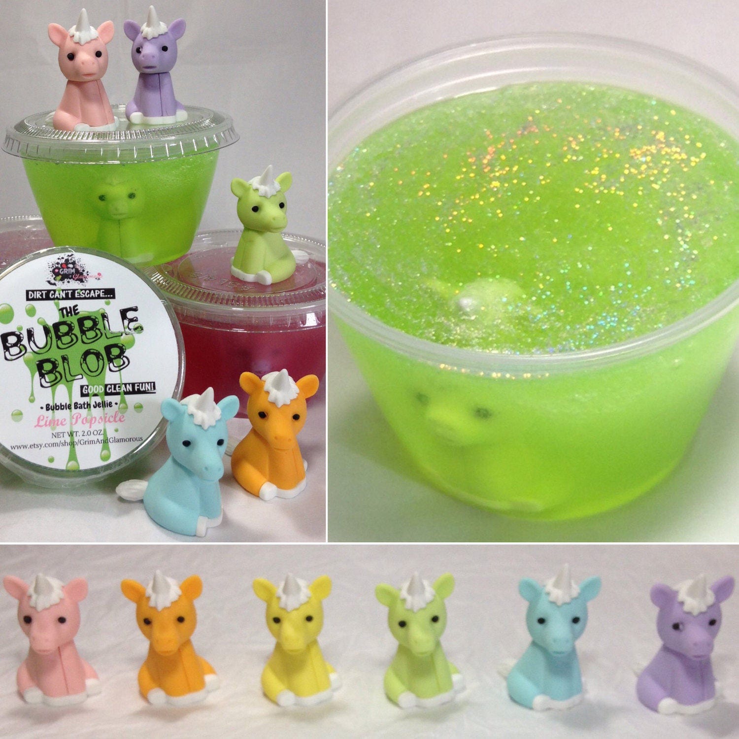 Bubble Blob Bubble Bath Jellie Soap With a Toy Surprise Inside (jelly ...