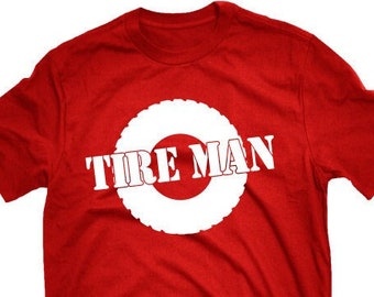 Tire Man Shirt - Etsy