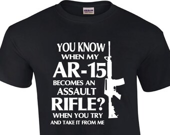 Assault Rifle Shirt | Etsy