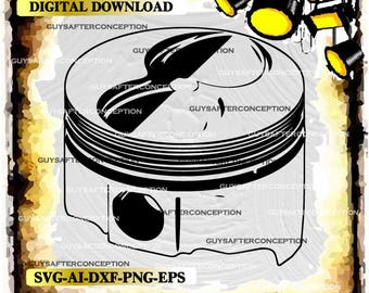 Piston svg | Etsy