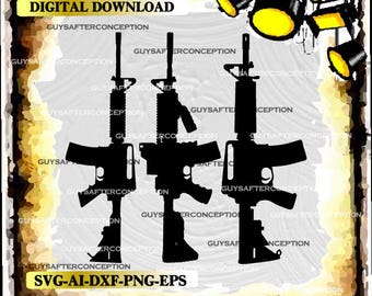Ar 15 svg | Etsy