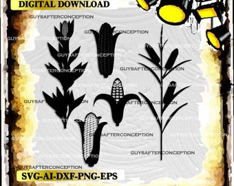 Corn cob svg | Etsy