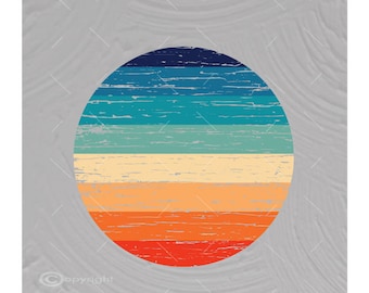 Vintage Retro Background Digital File Ai Eps PNG DXF Svg A3 - Etsy