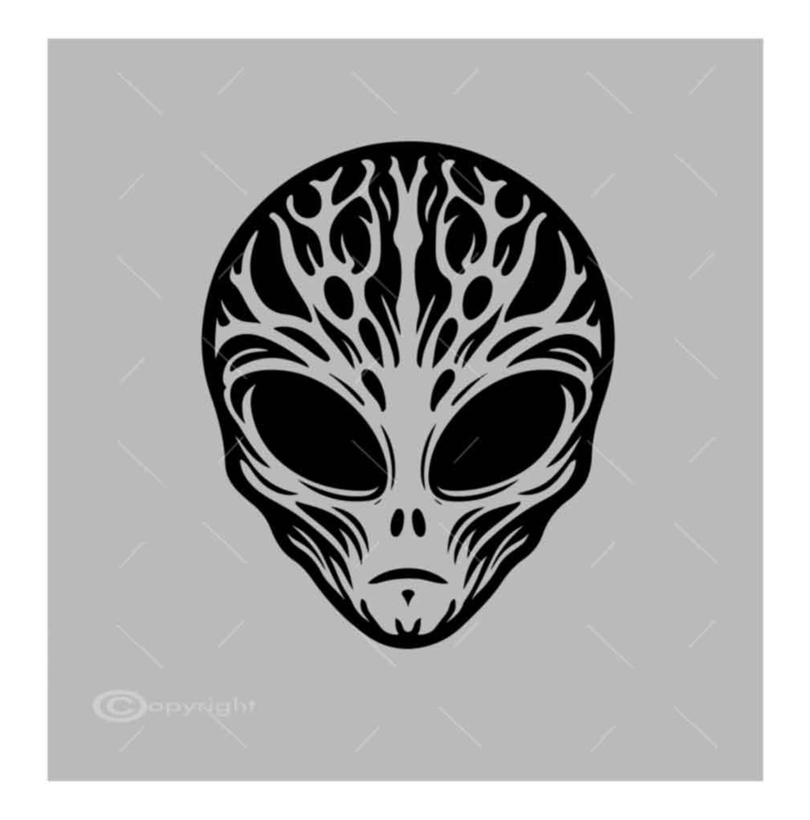 Alien SVG: Extraterrestrial Vector Image Cut File (digital Download) - Etsy