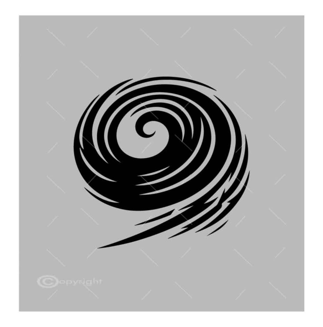 Typhoon Storm SVG: Cyclone Vector Graphic (digital Download) - Etsy