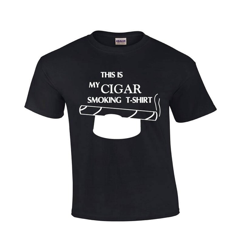 Cigar Smoking T-shirt Cigar T-shirt Cool T-shirt - Etsy Canada