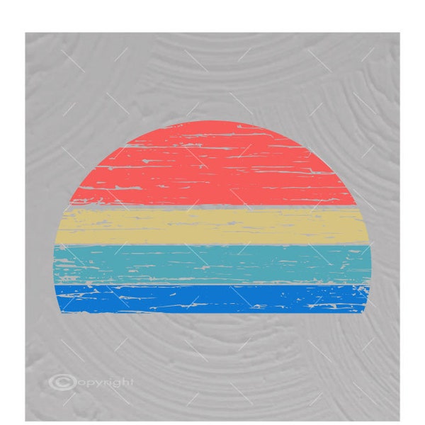 Half Circle Svg - Etsy