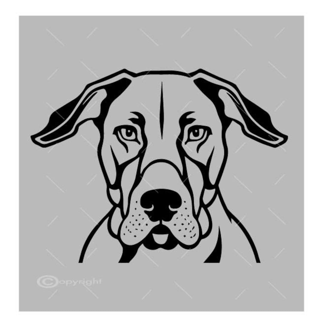 Great Dane SVG PNG Digital Cutting File Vector Image Clipart A2 - Etsy