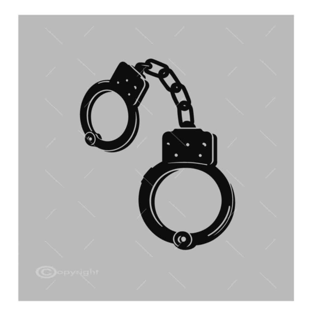Handcuffs SVG Jpeg Police Handcuffs SVG Handcuff Png Cuff Svg Jail ...