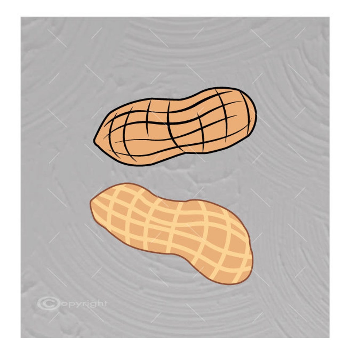 Two Peanuts Digital File Ai Eps PNG DXF Svg A1 - Etsy