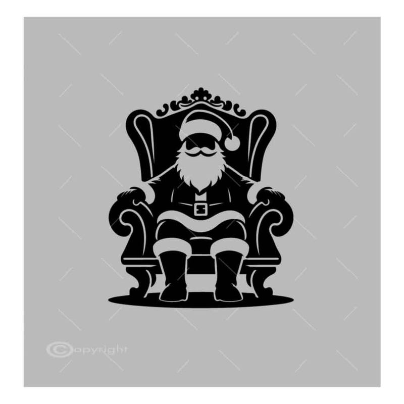 Santa Throne Chair - Etsy