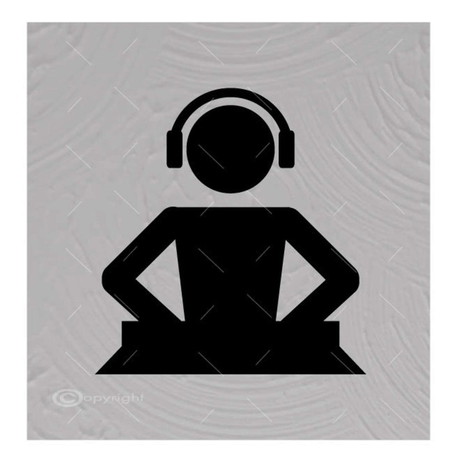 Music Dj Vector Image SVG Files Digital Cutting Files Ai Eps - Etsy