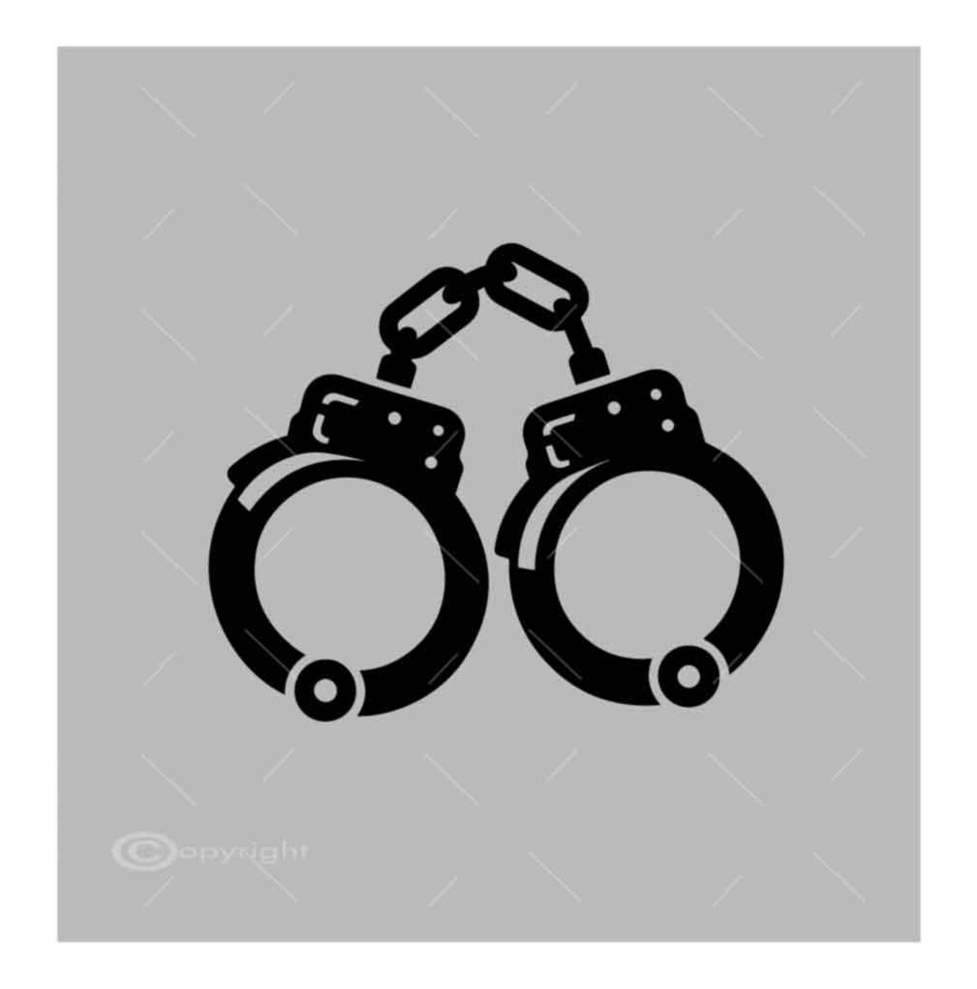 Handcuffs SVG Jpeg Police Handcuffs SVG Handcuff Png Cuff Svg Jail ...