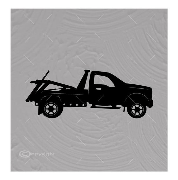 Wrecker Tow Truck Vector Image SVG File Digital Cutting File - Etsy España