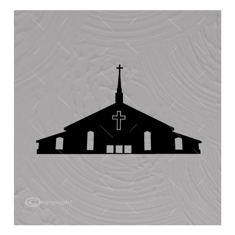 Church Svg File - Etsy