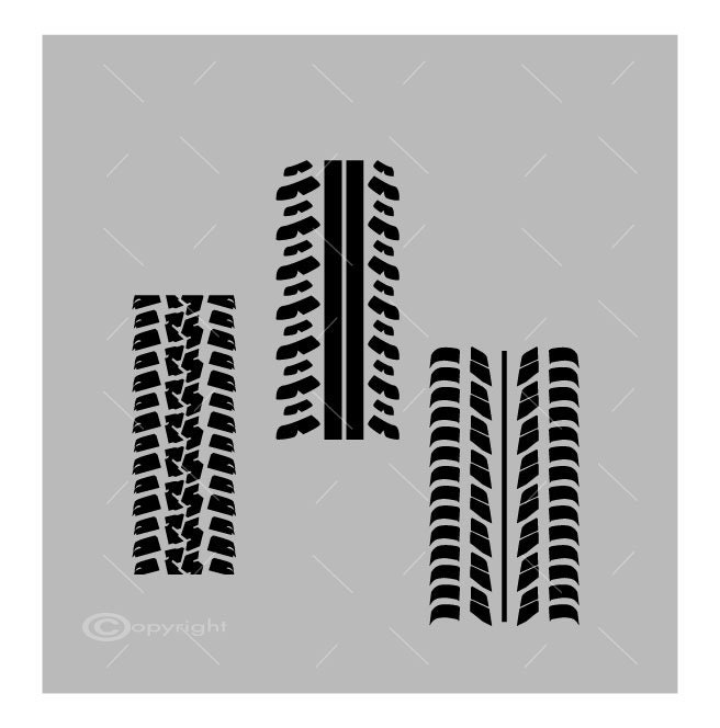 Tire Tread Texture Seamless