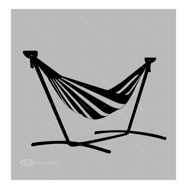 Hamaca SVG PNG DXF Digital File Clipart A2 - Etsy México