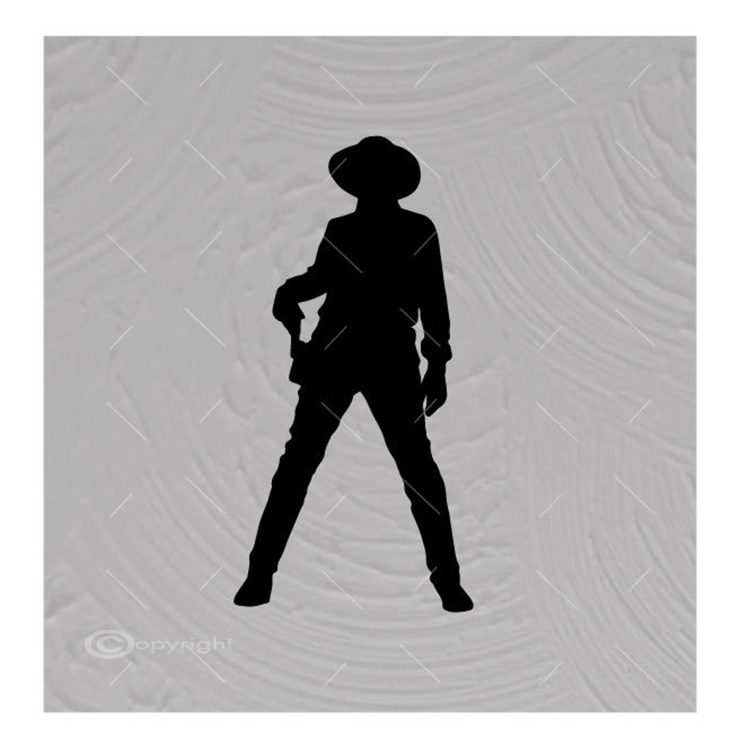 Cowboy Gunslinger Vector Images Vinyl Decal T-shirt Digital Cutting ...